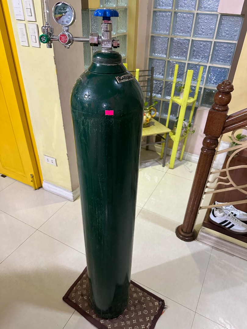 50lbs Oxygen Tank ( FULL ), Health & Nutrition, Medical Supplies ...