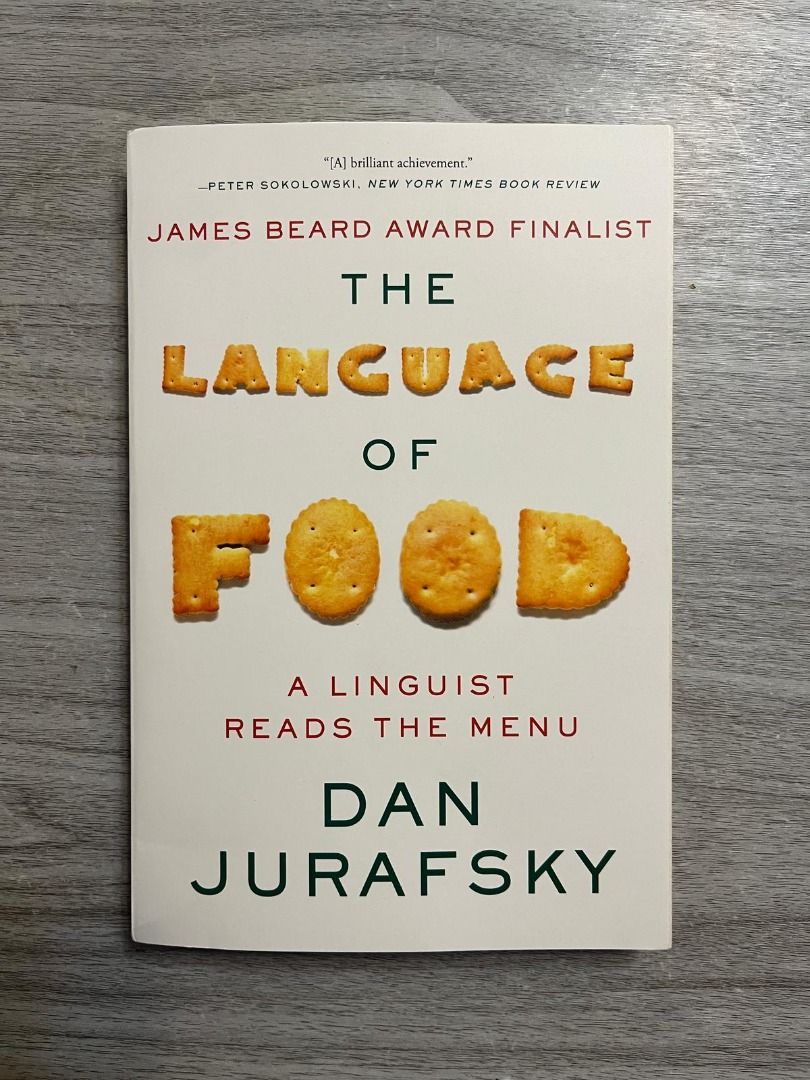 [全新現貨] The Language of Food (By Dan Jurafsky) 食物的語言學 食物 語言 語言學 ...