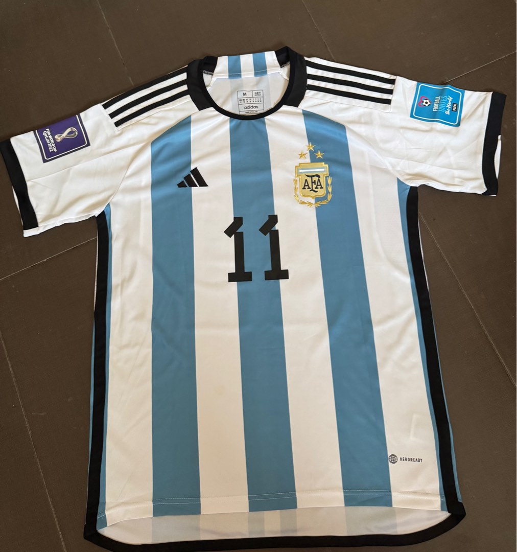 Angel Di Maria autographed Argentina fifa world cup fan jersey, Men's ...
