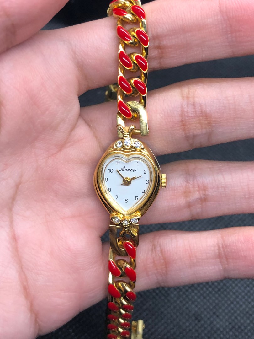 Arrow Bracelet Manual Winding vintage Ladies Japan Watch, Women's ...