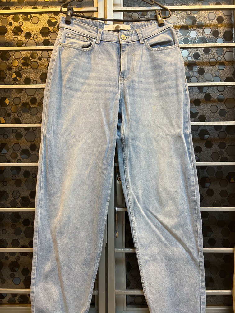 Asos Light Blue Baggy Jeans, Men's Fashion, Bottoms, Jeans on Carousell