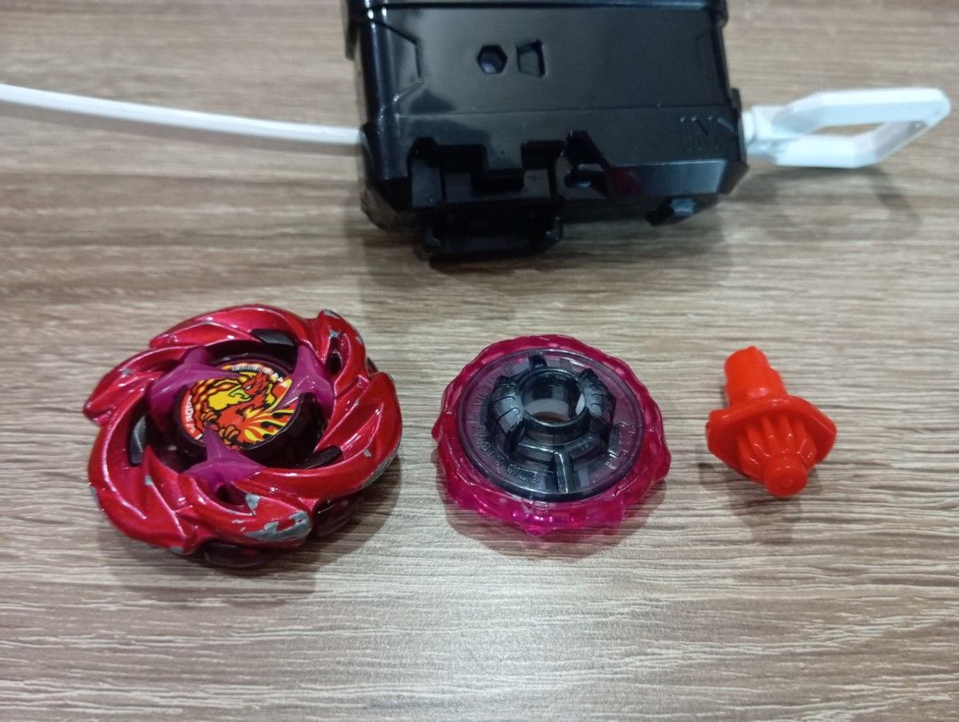 (Murah) Beyblade X UX-07 Phoenix Rudder 9-70Tp with launcher Takara ...