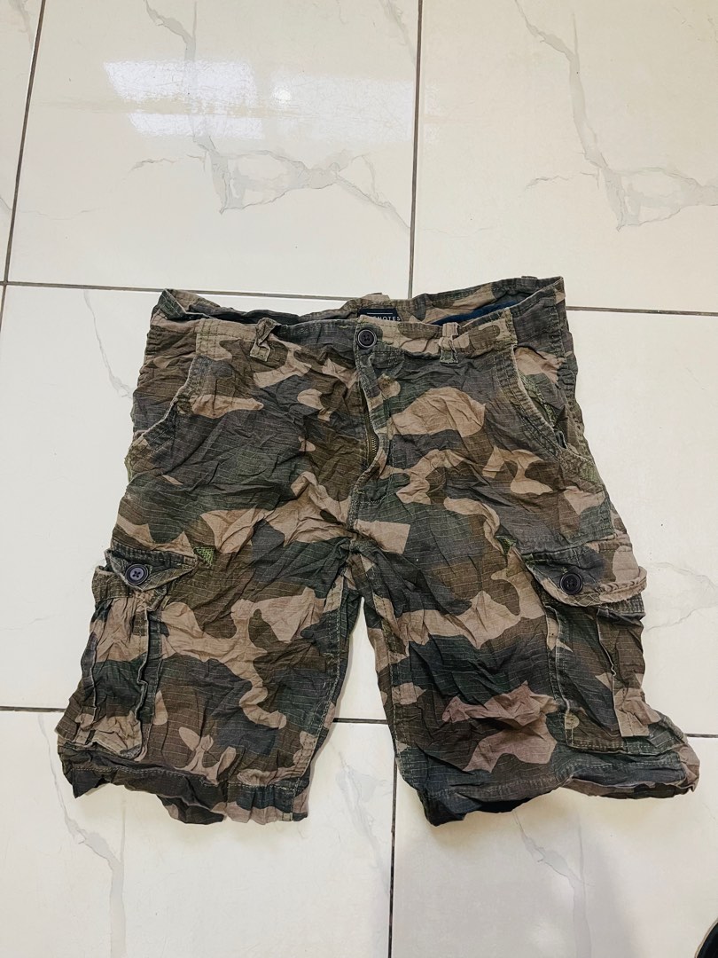 Blue notes cargo short, Men's Fashion, Bottoms, Shorts on Carousell