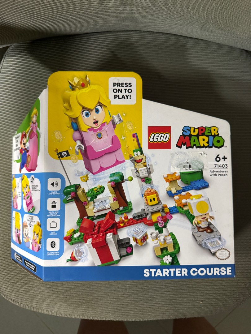 BNIB Lego Adventures with Peach Starter Course Super Mario, Hobbies ...