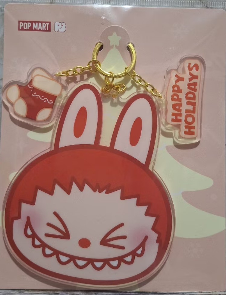 BNIF labubu mirror keychain, Hobbies & Toys, Toys & Games on Carousell