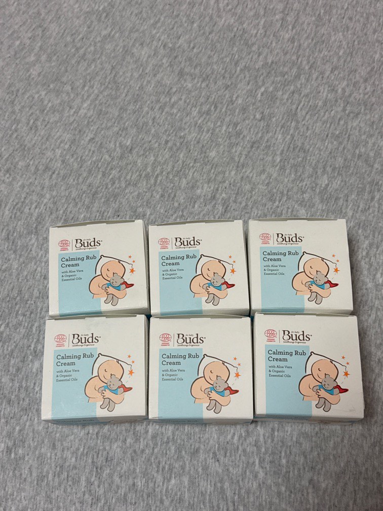 Brand new buds calming rub cream, Babies & Kids, Bathing & Changing ...