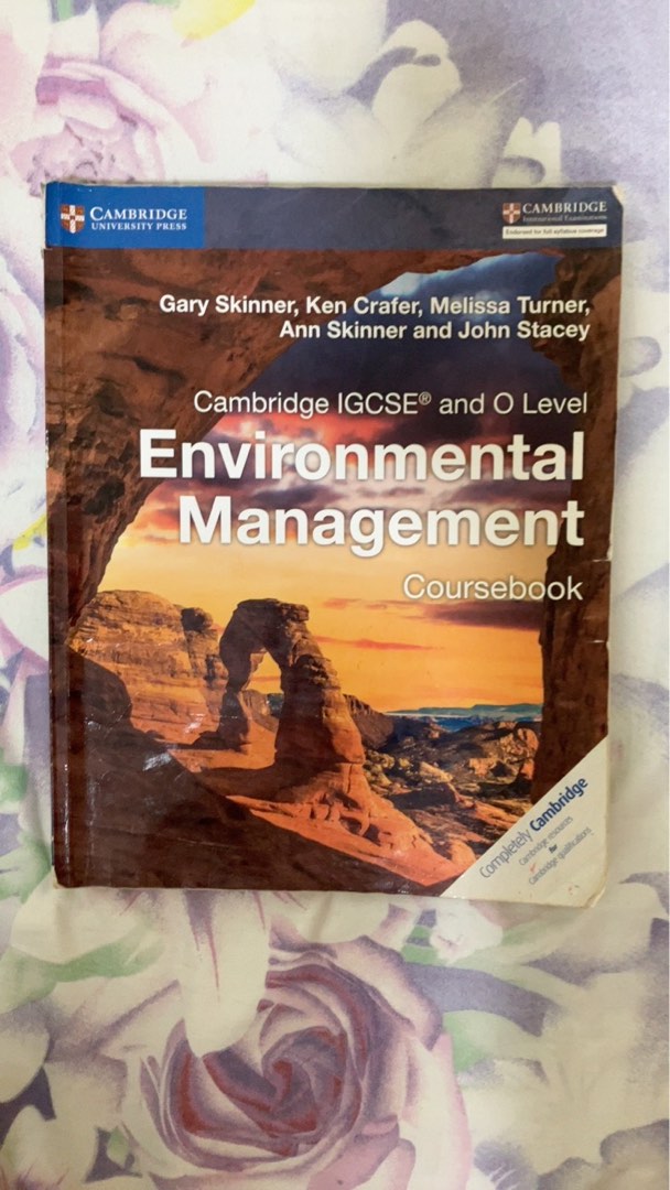 Cambridge IGCSE & O Level Environmental Management Coursebook, Hobbies & Toys, Books & Magazines ...