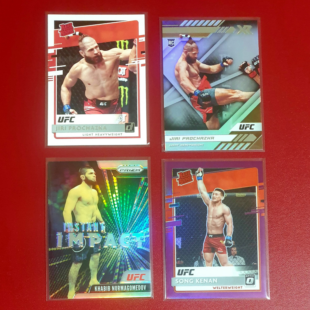 [Cards] UFC cards lot, Hobbies & Toys, Toys & Games on Carousell