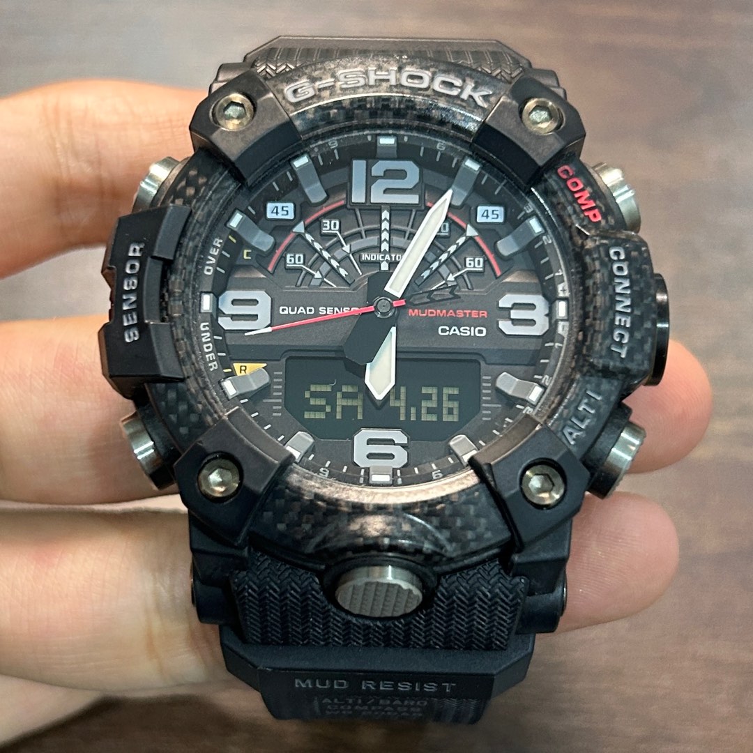Casio G-Shock Mudmaster GG-B100-1A Bluetooth Triple Sensor Men Watch ...