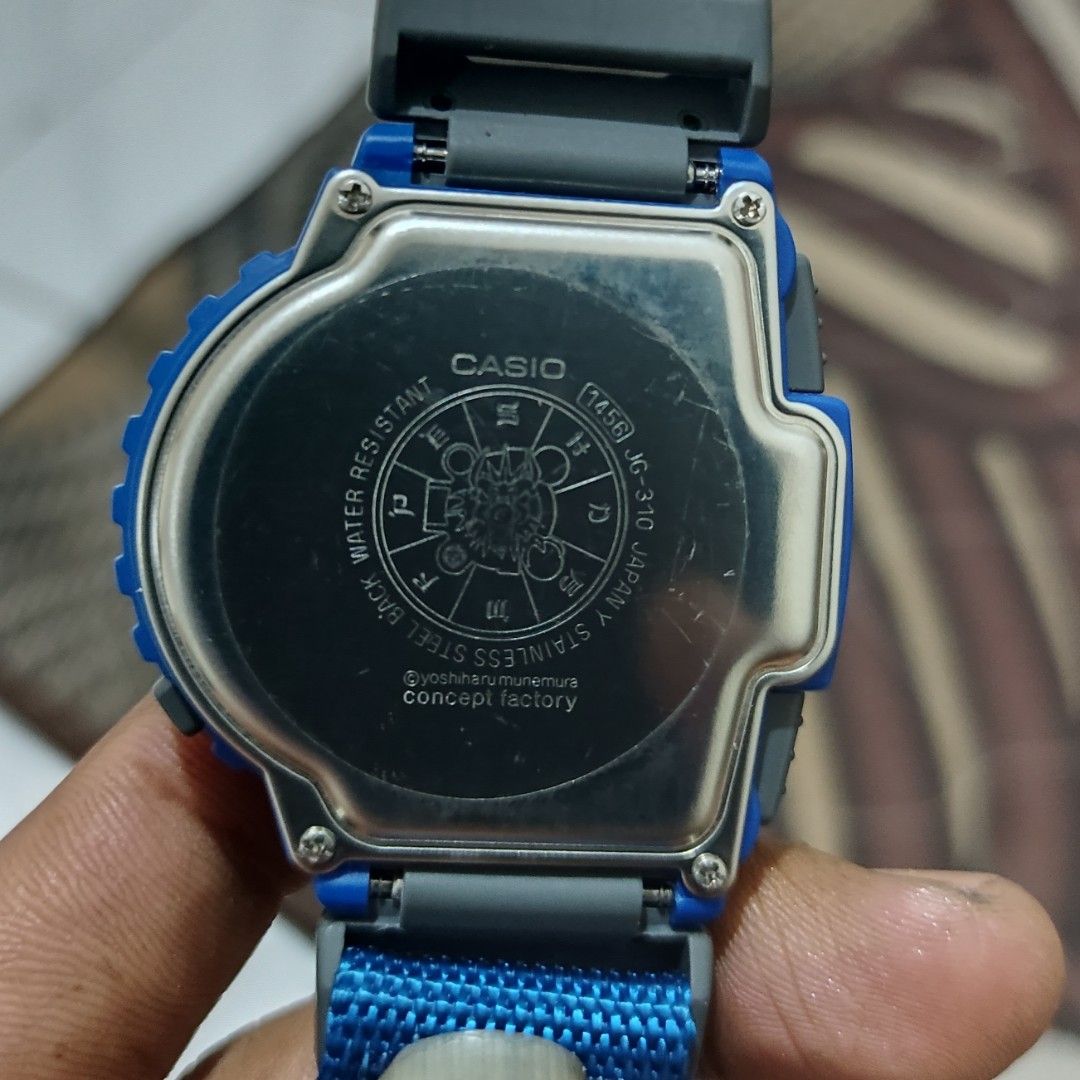 Casio JG-310 Sayla Edition 1997, Fesyen Pria, Jam Tangan di Carousell