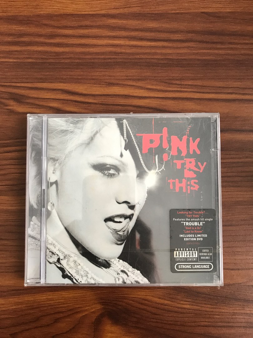 CD: Pink / Try This (includes limited editions DVD, sealed copy ...