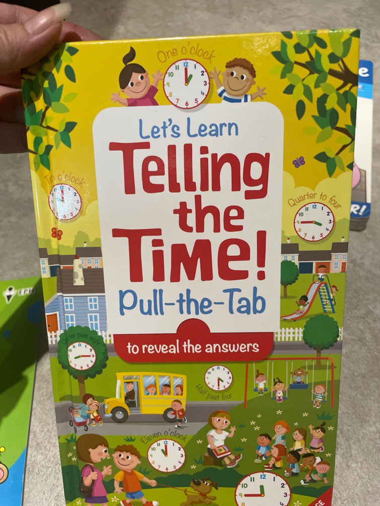 Children Books - lets learn telling time, Hobbies & Toys, Books ...