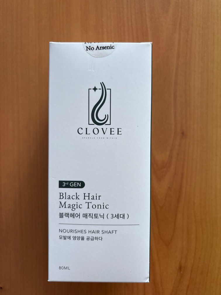 Clovee black hair magic tonic, Beauty & Personal Care, Face, Face Care ...