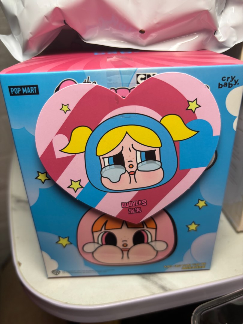 Cry Baby Powerpuff Girls pop mart, Toys & Collectibles, Mainan di Carousell