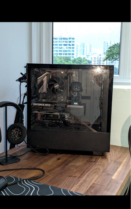 Custom built gaming pc RTX 3060 12Gb and ryzen 5 5600x, Computers ...