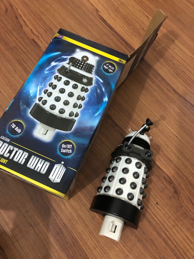 Doctor Who Dalek Night Light, Babies & Kids, Baby Nursery & Kids ...