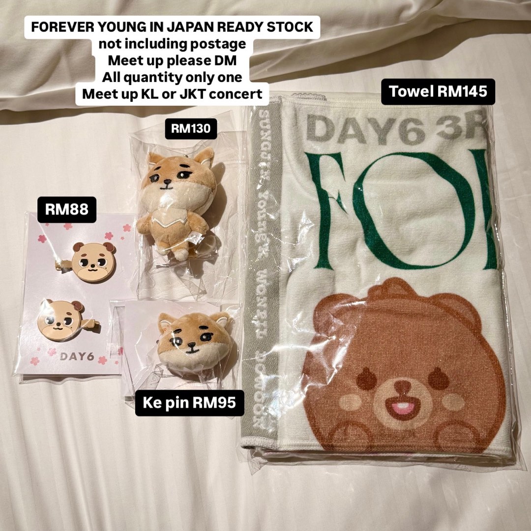 DAY6 Forever Young in Japan Merch, Hobbies & Toys, Music & Media, Music ...