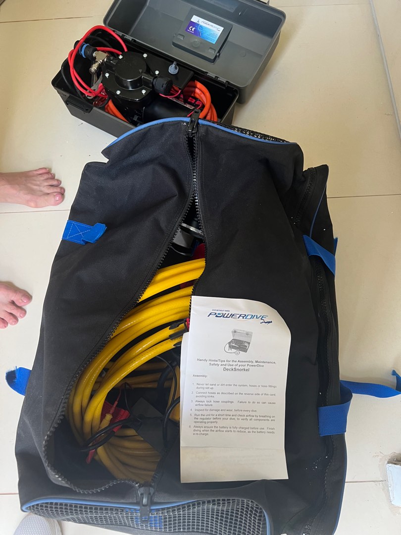 Deck Snorkel from Power Dive, Sports Equipment, Other Sports Equipment ...