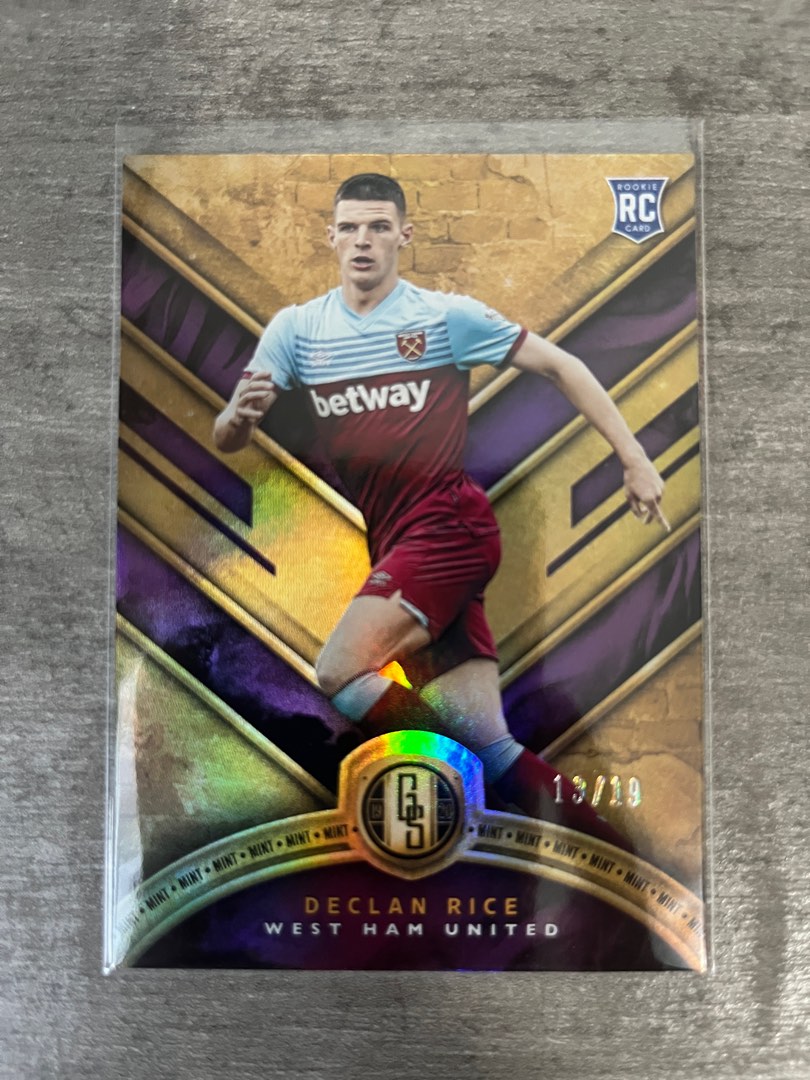 Declan Rice RC Gold Standard 2019-2020, Hobbies & Toys, Memorabilia ...
