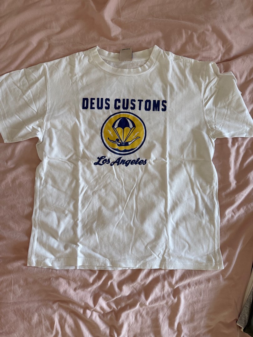 DEUS t-shirt size M, Men's Fashion, Tops & Sets, Tshirts & Polo Shirts ...