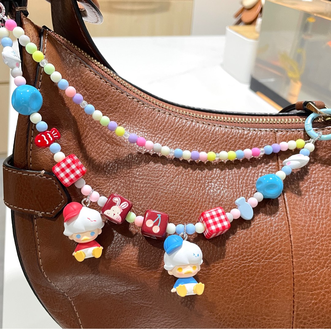 Popmart Disney Dimoo handmade bag charm, Hobbies & Toys, Stationery ...