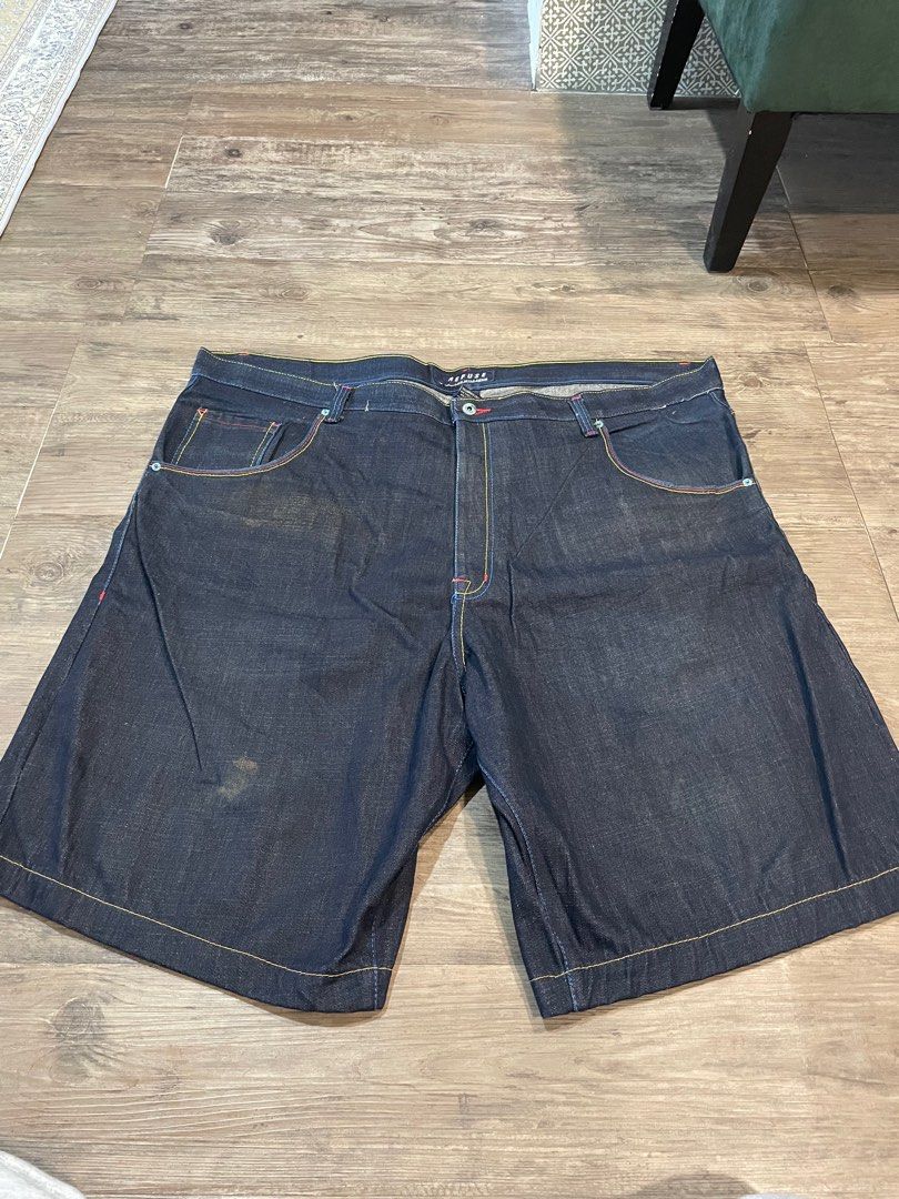 EMO SUPER BAGGY JORTS LIKE JNCO TAPOUT FUBU SOUTHPOLE DC SHOE BAGGY ...
