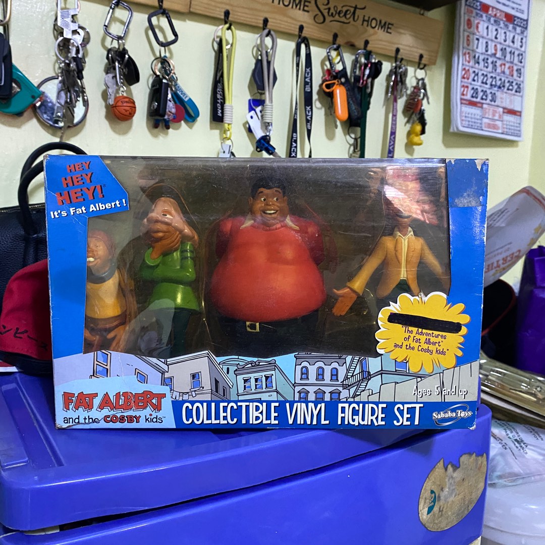 FAT ALBERT COLLECTIBLE VINYL FIGURE SET, Hobbies & Toys, Toys & Games ...