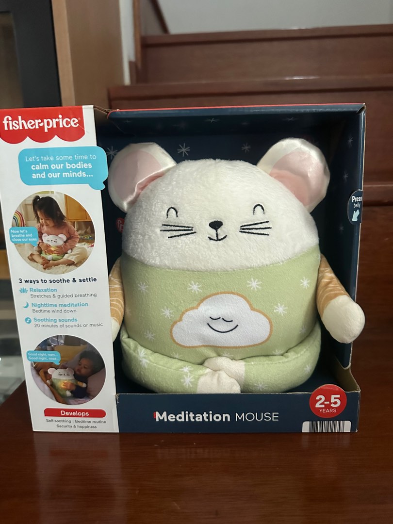 Fisher price meditation mouse, Toys & Collectibles, Mainan di Carousell