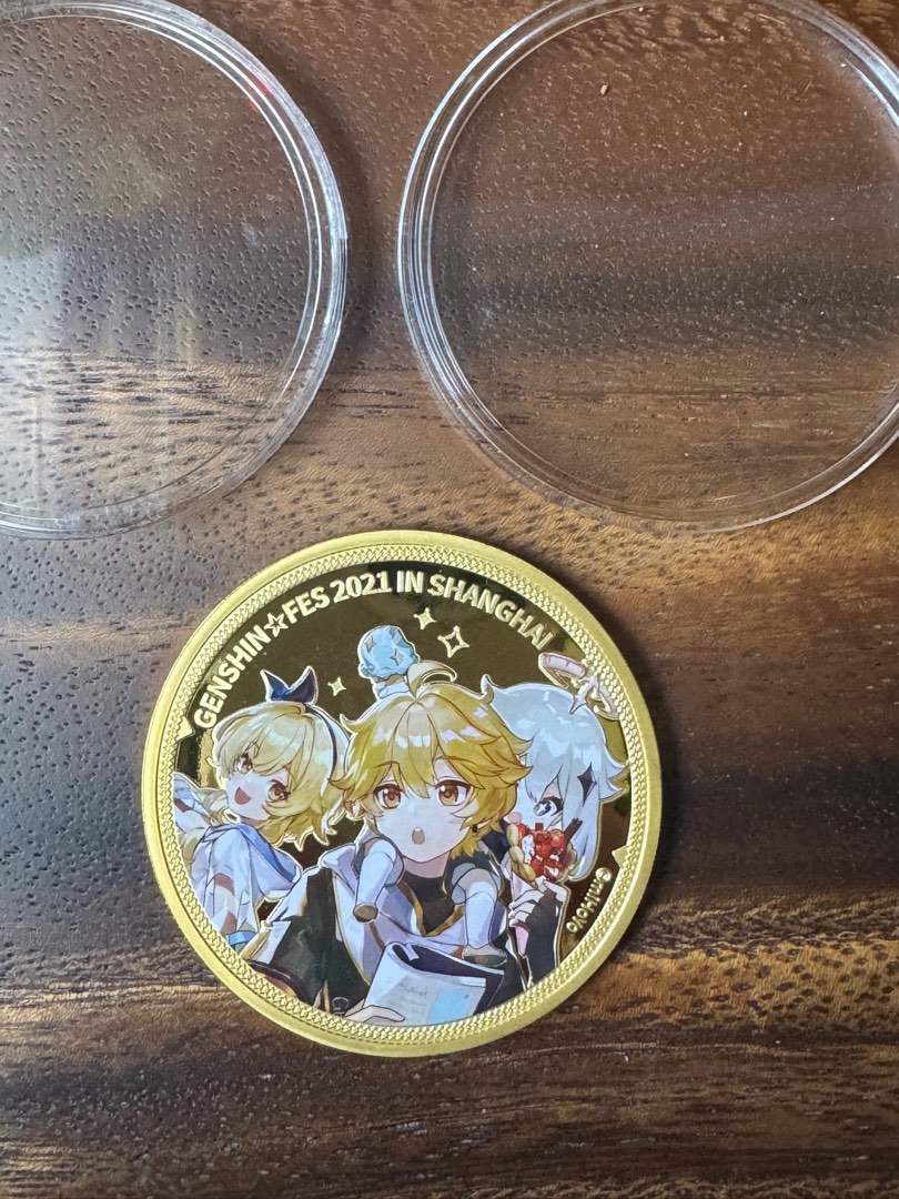 Genshin Coin collection, Hobbies & Toys, Memorabilia & Collectibles ...