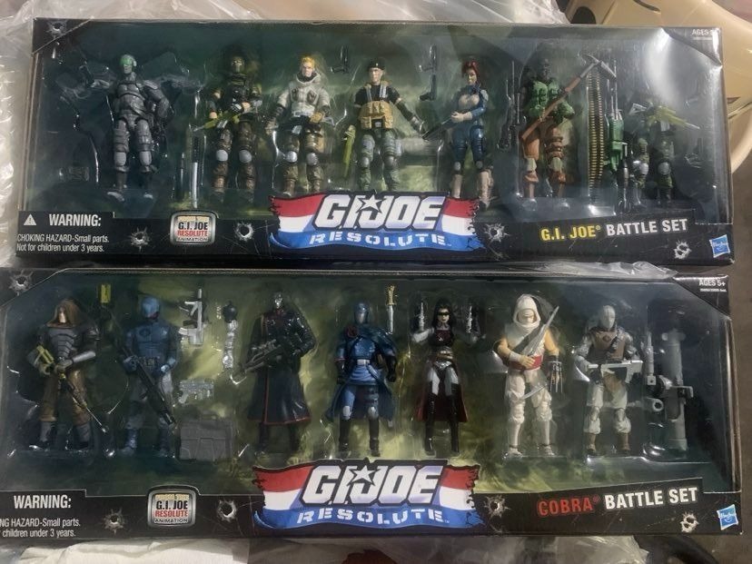 G.I. Joe Resolute and Cobra set, Hobbies & Toys, Toys & Games on Carousell