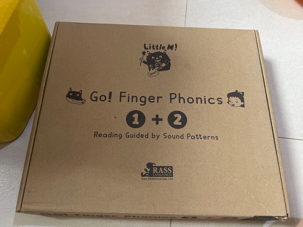 Go!Finger Phonics 1 + 2, 兒童＆孕婦用品, 嬰兒玩具 - Carousell