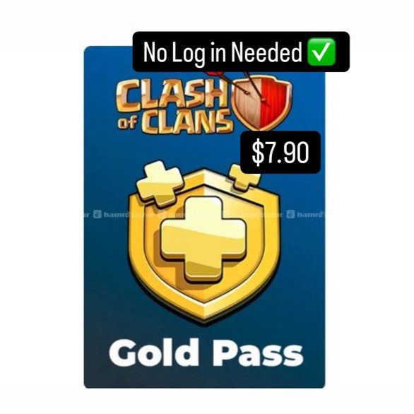 Gold Pass Clash Of Clans CHEAPEST Supercell Clash Royale Brawl Stars ...