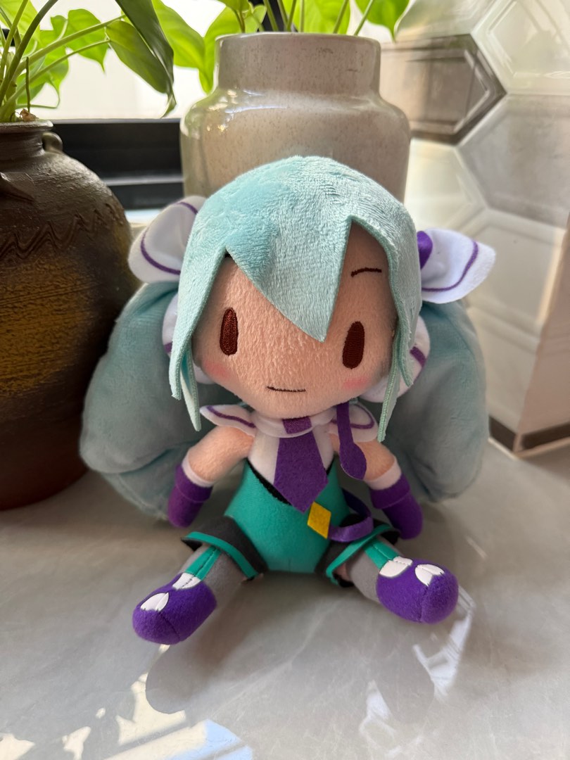 Hatsune Miku Plush Keychain, Hobbies & Toys, Toys & Games on Carousell