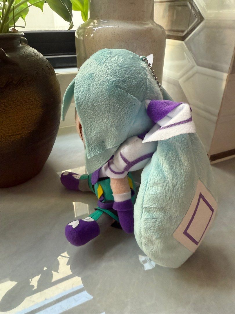 Hatsune Miku Plush Keychain, Hobbies & Toys, Toys & Games on Carousell