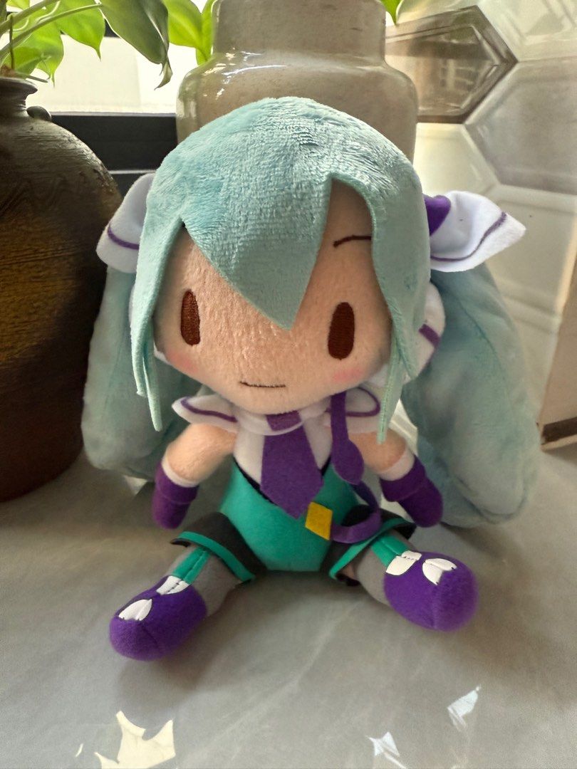 Hatsune Miku Plush Keychain, Hobbies & Toys, Toys & Games on Carousell