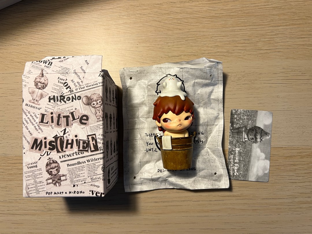 Hirono Little Mischief (Boiling Frog), Hobbies & Toys, Toys & Games on ...