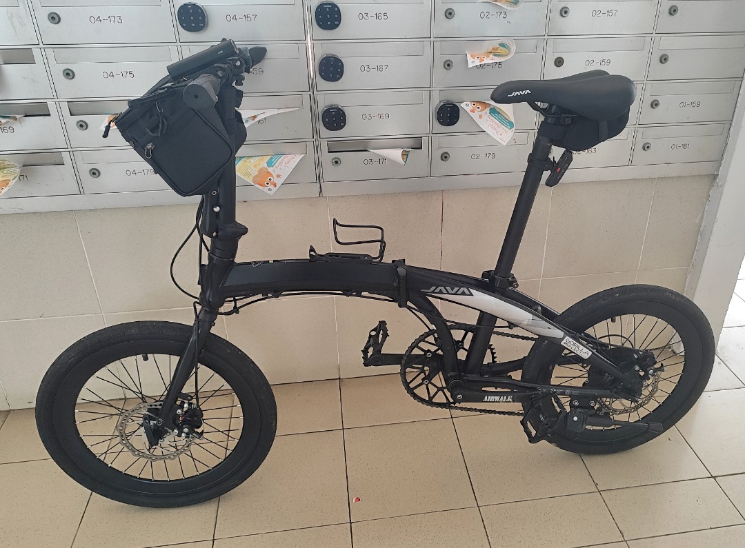 Java zelo V2 Foldable bicycle 20inch, Sports Equipment, Bicycles ...