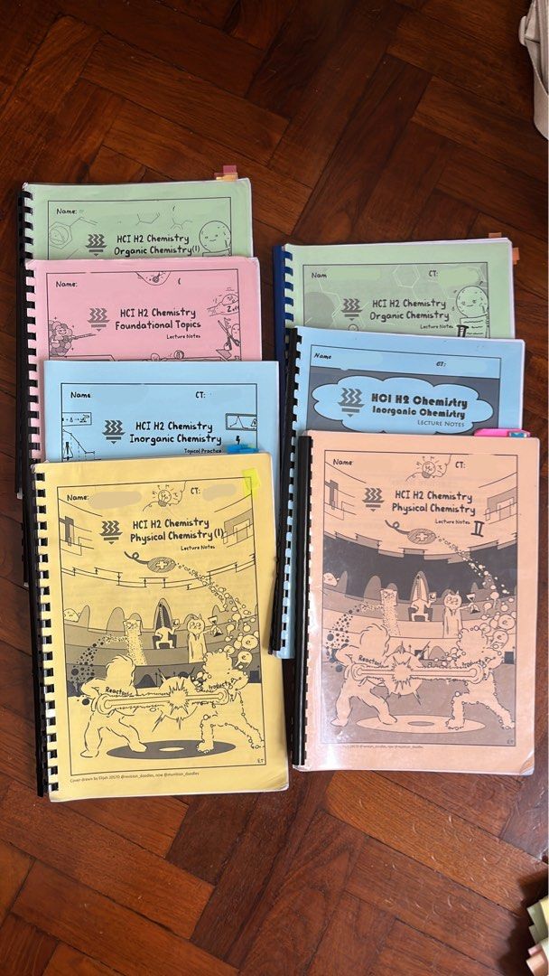 JC HWA CHONG INSTITUTION H2 CHEMISTRY NOTES (full syllabus), Everything ...