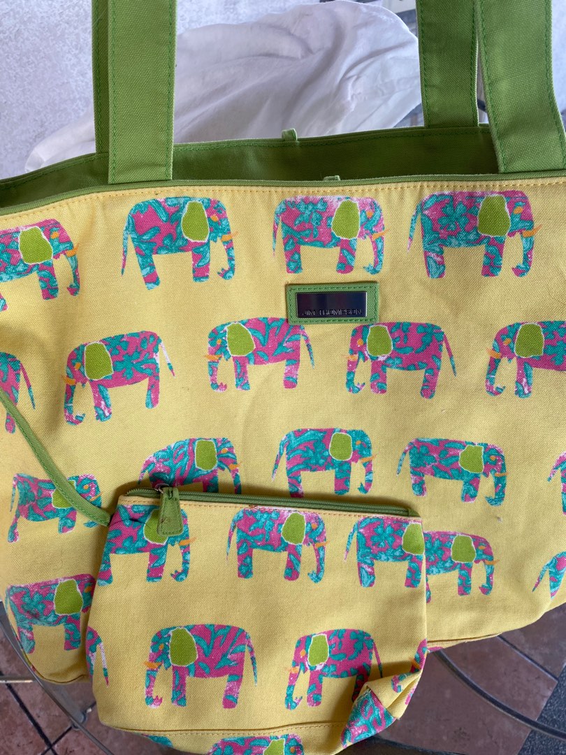 Jim Thompson picnic tote bag, Women's Fashion, Bags & Wallets, Tote ...