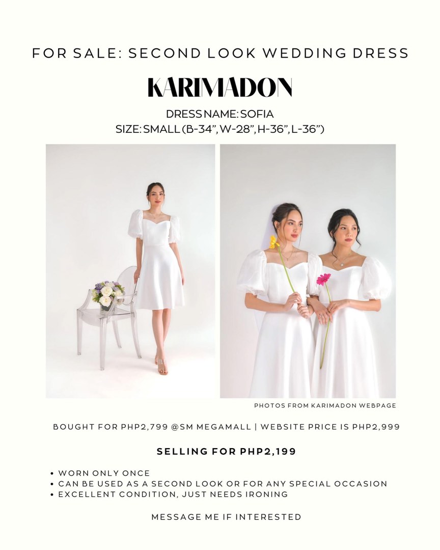 Karimadon - Sofia White Dress, Women's Fashion, Dresses & Sets, Dresses on Carousell