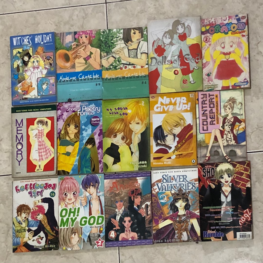 Komik Jepang Manga Original m&c, Buku & Alat Tulis, Komik dan Manga di Carousell