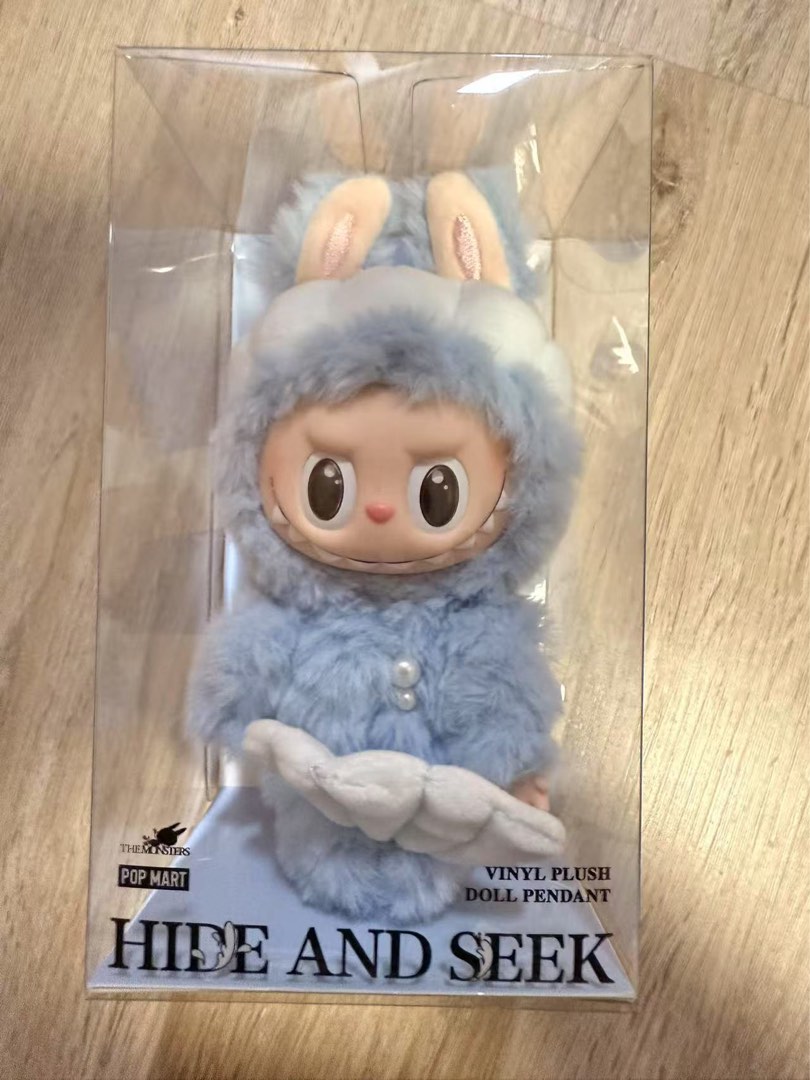 Labubu hide and seek Merbubu blue tag, Hobbies & Toys, Toys & Games on ...