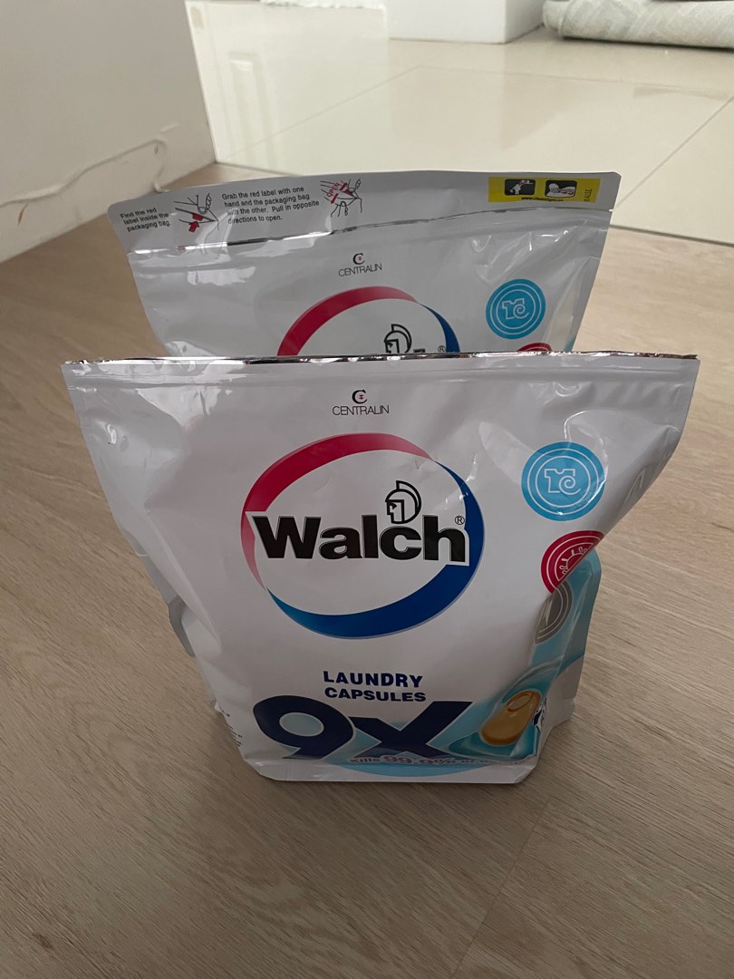 Laundry capsules walch, Furniture & Home Living, Home Improvement ...