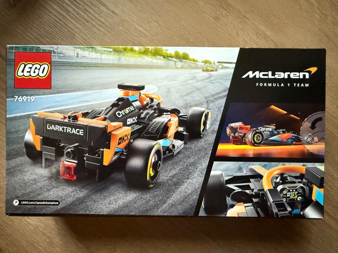 LEGO 76919 Speed Champions 2023 McLaren Formula 1 Race Car, Hobbies ...