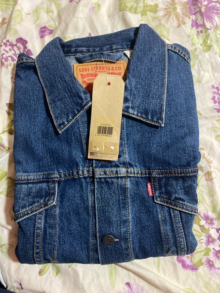 Levis Original Denim Jacket Bangladesh US, Men's Fashion, Coats ...