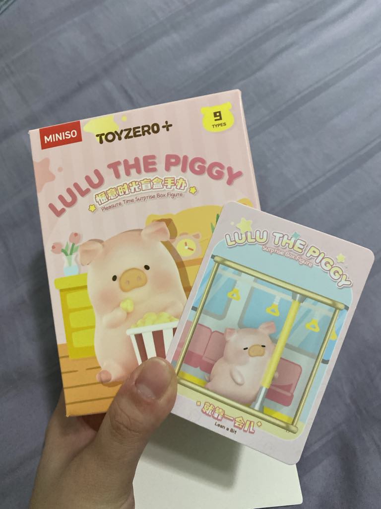 Lulu the piggy - Miniso (MRT), Hobbies & Toys, Toys & Games on Carousell