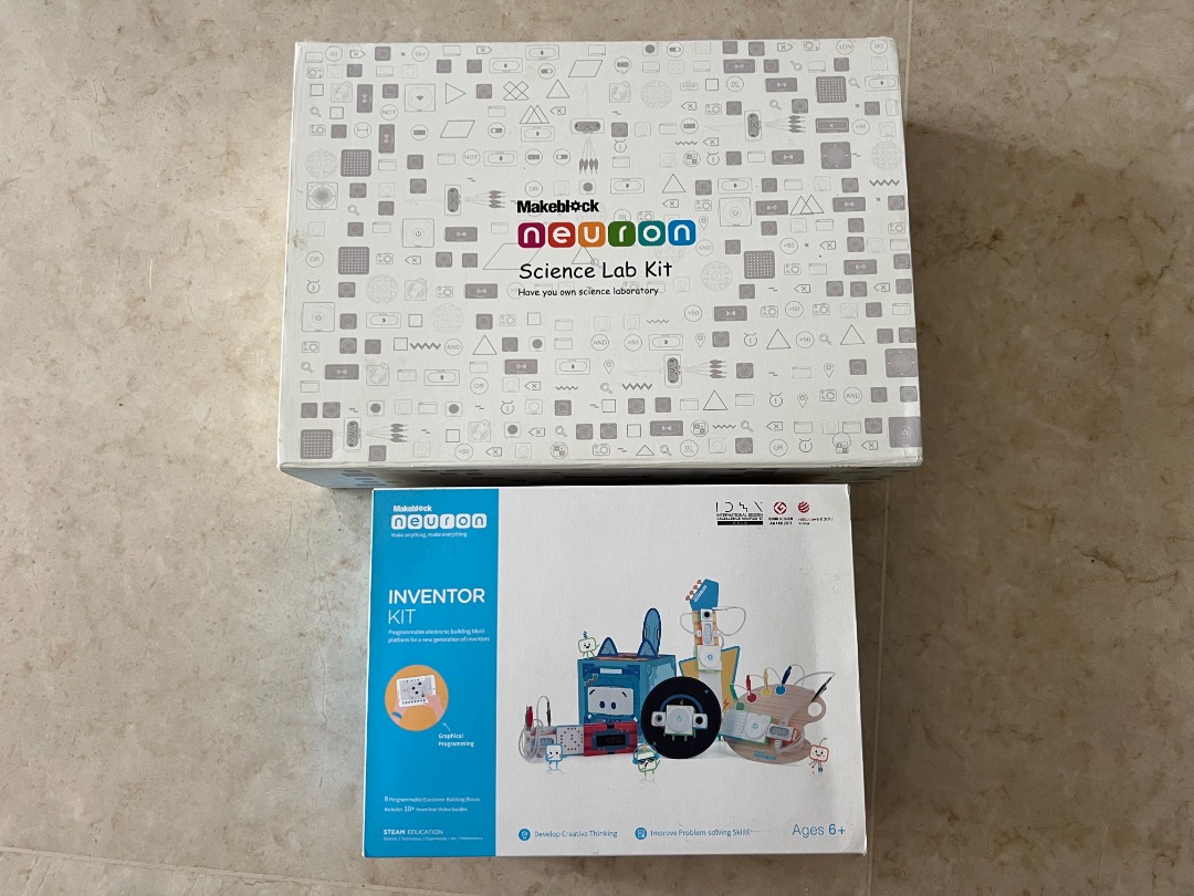 Makeblock Neuron STEM Kits - Science Lab & Inventor Kit Bundle, Hobbies & Toys, Stationery ...