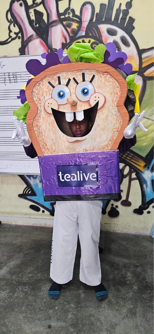 Maskot Rumah Sukan Purple Ungu Tema FnB, Hobbies & Toys, Stationery ...