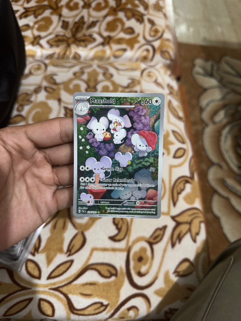 Maushold Illustration Rare - Pokemon Paldea Evolved IR, Hobbies & Toys ...