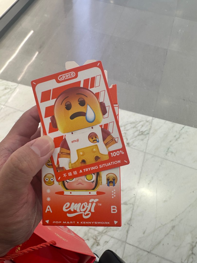 Mega space Molly Emoji, Hobbies & Toys, Toys & Games on Carousell